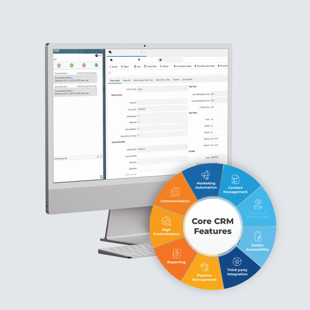 Fully Integrated CRM - Meridianbet